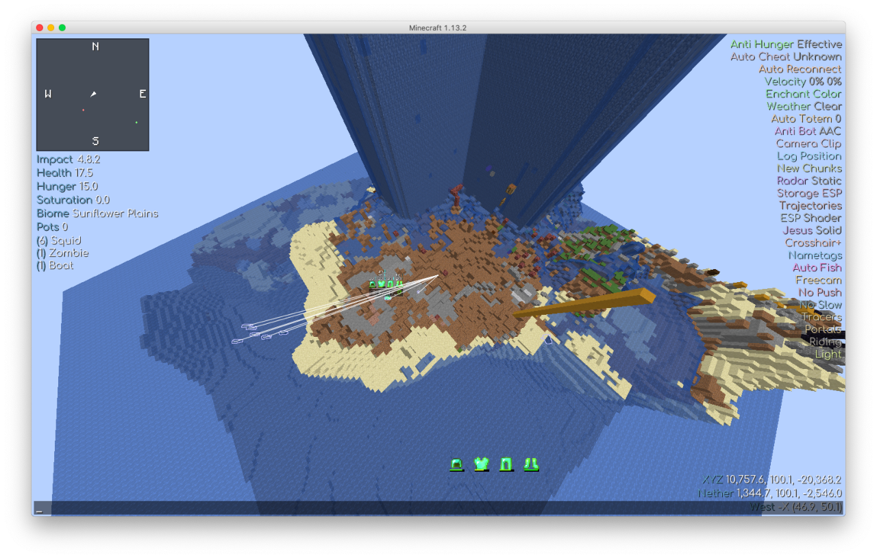 Potato Island world download Minecraft Map