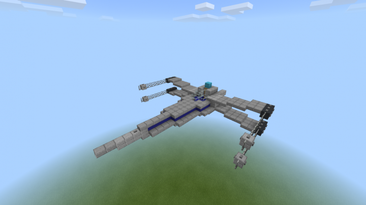 X-Wing Minecraft Map