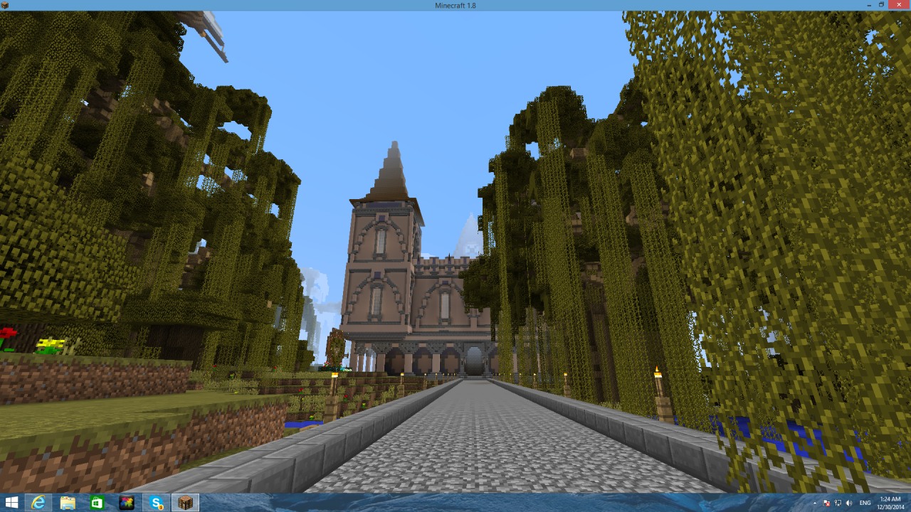 Jungle Palace Minecraft Map