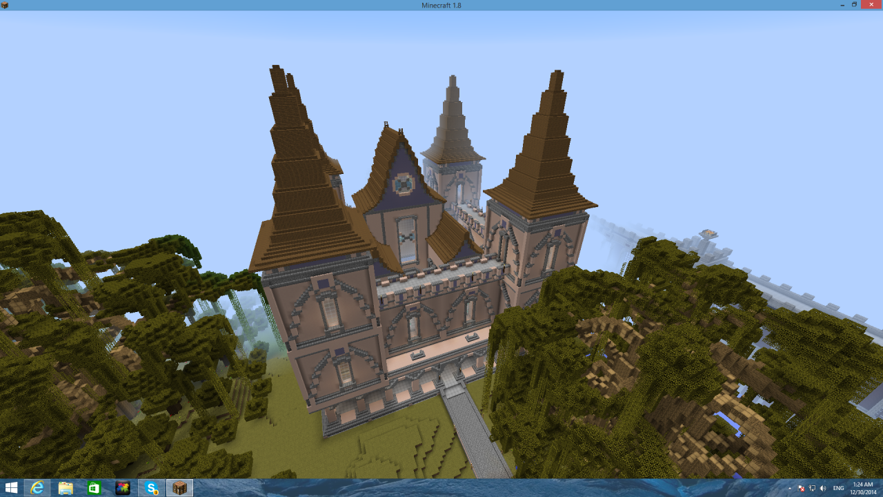 Jungle Palace Minecraft Map