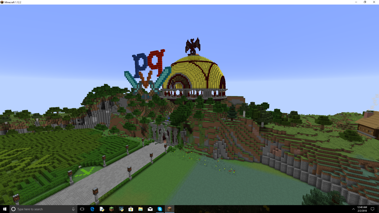 Random builds: Minecraft Map