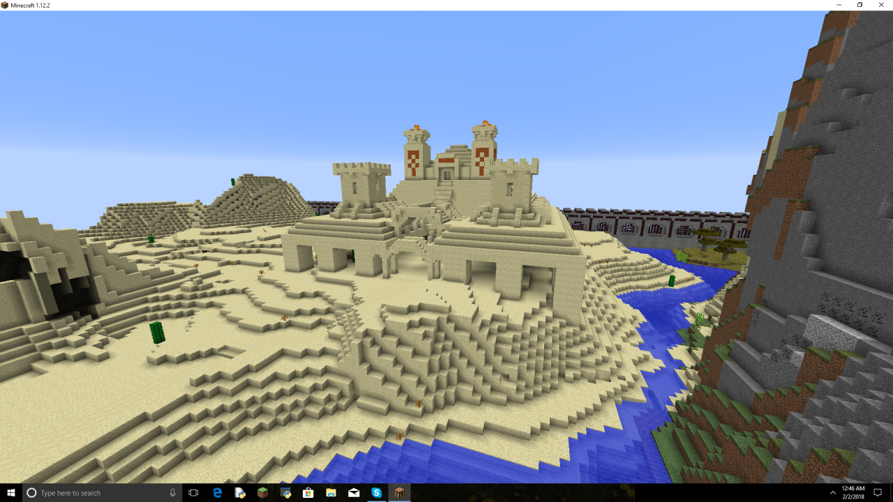 Random builds: Minecraft Map