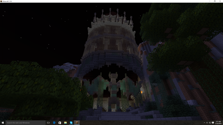 Random builds: Minecraft Map