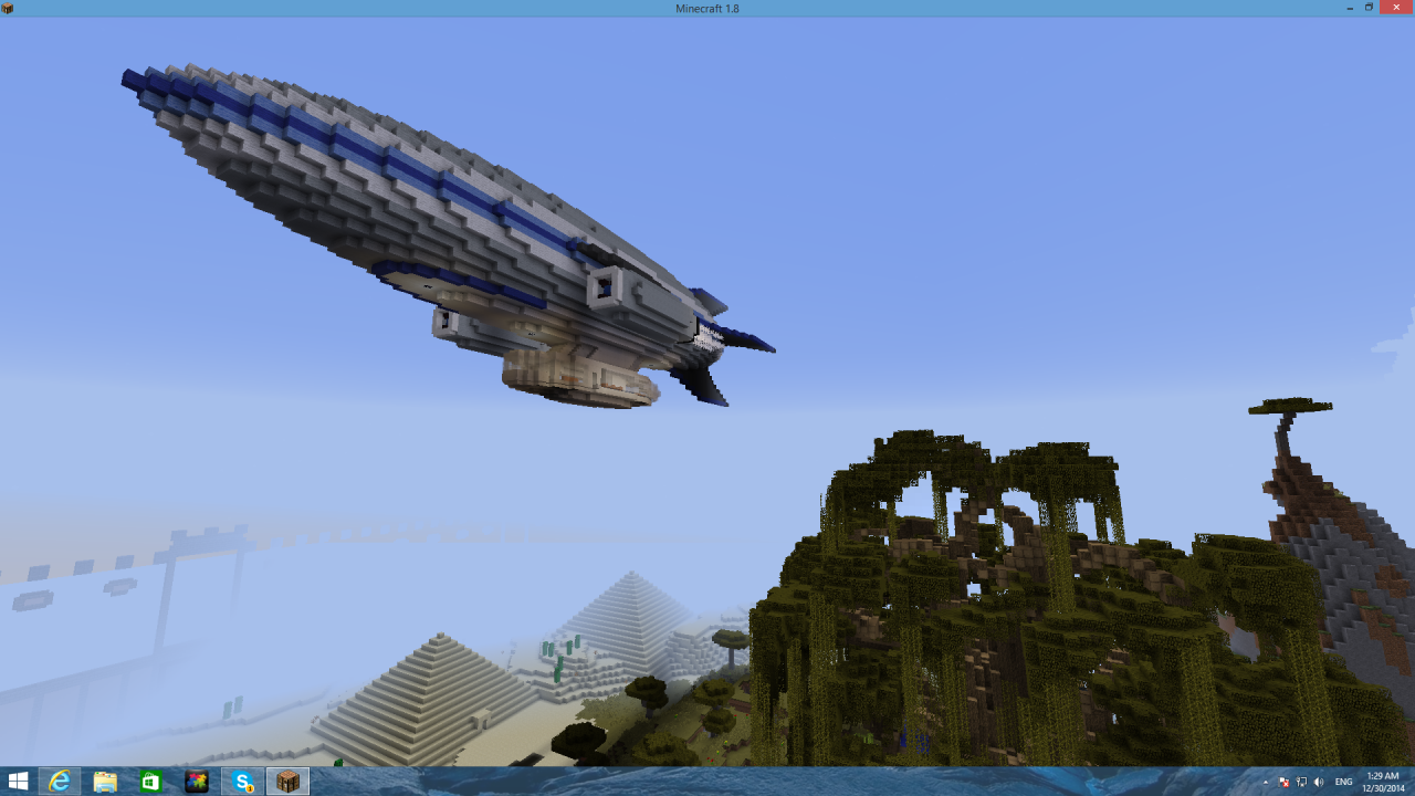 Random builds: Minecraft Map