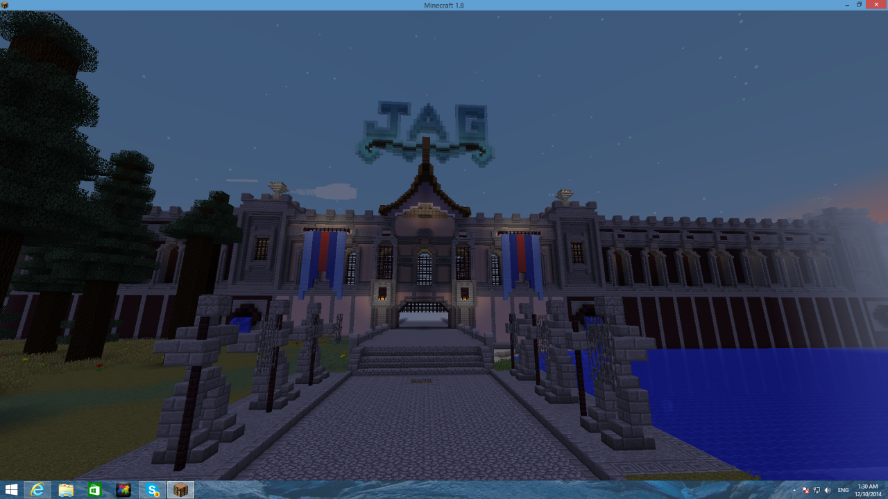 Random builds: Minecraft Map