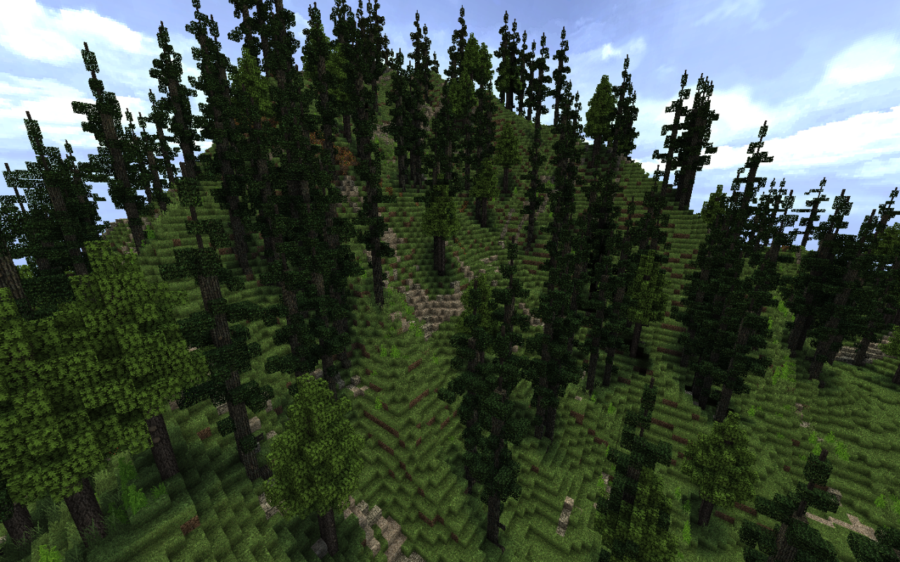 GiantMontainIsland Minecraft Map