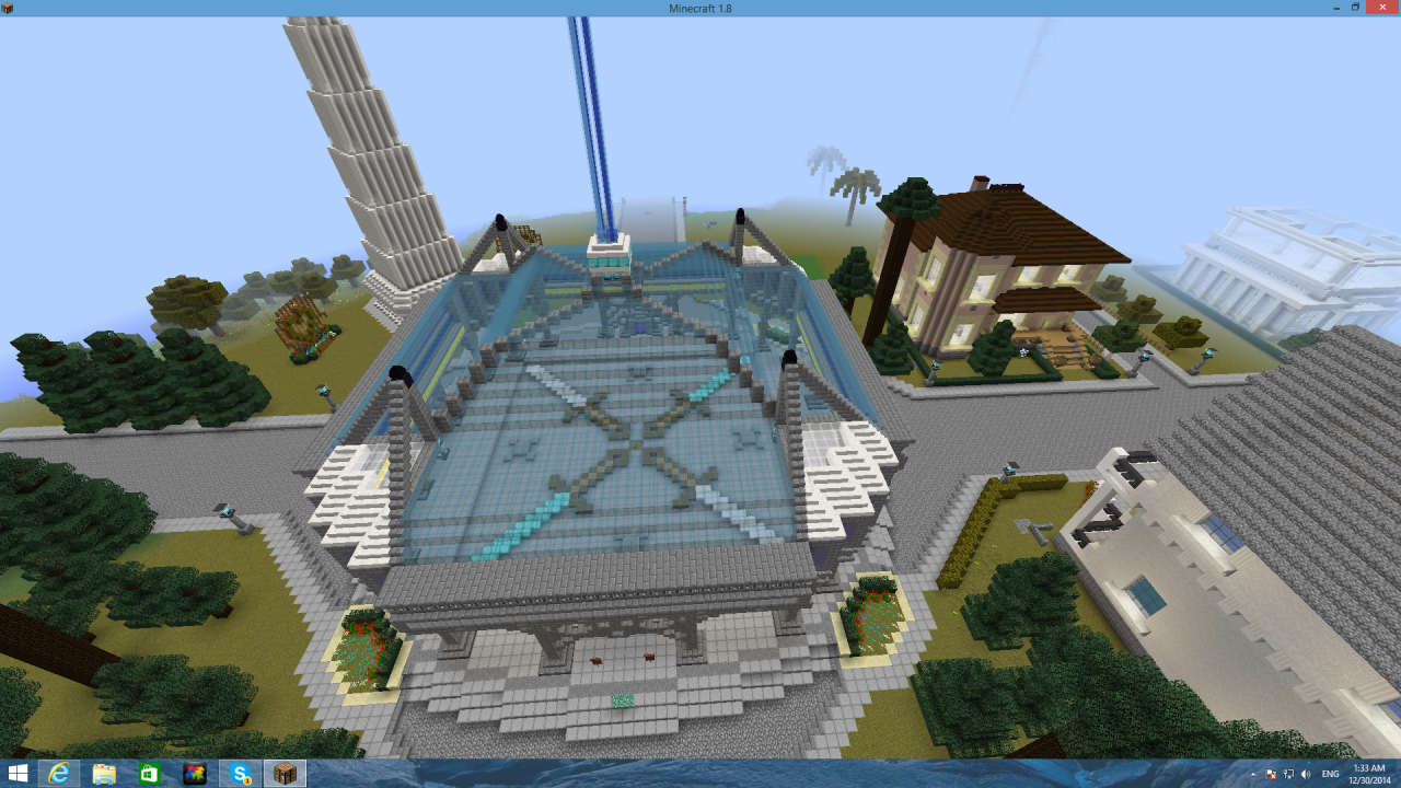 Random builds: Minecraft Map