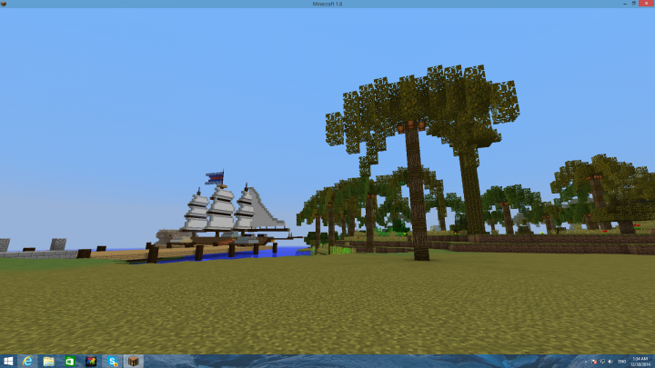 Random builds: Minecraft Map