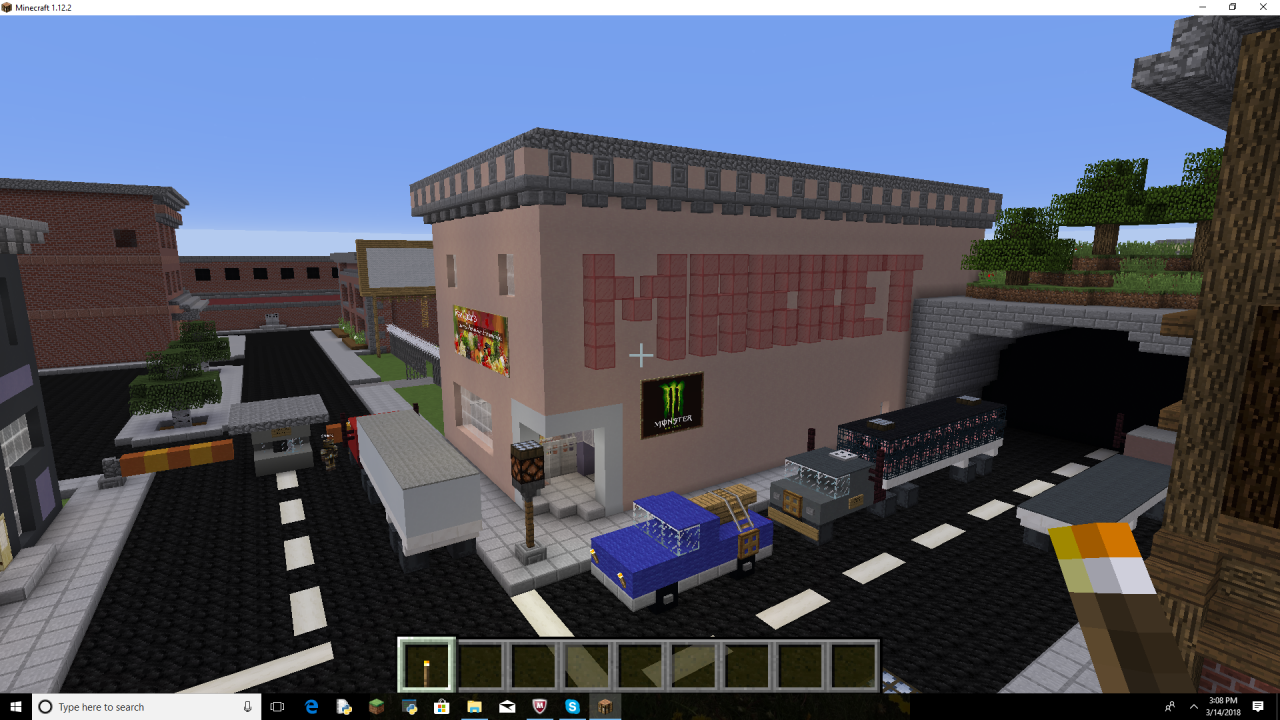 Modern Town Minecraft Map