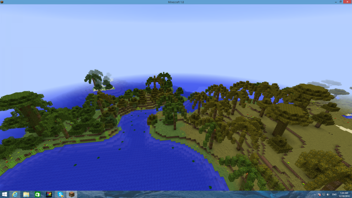 Random builds: Minecraft Map