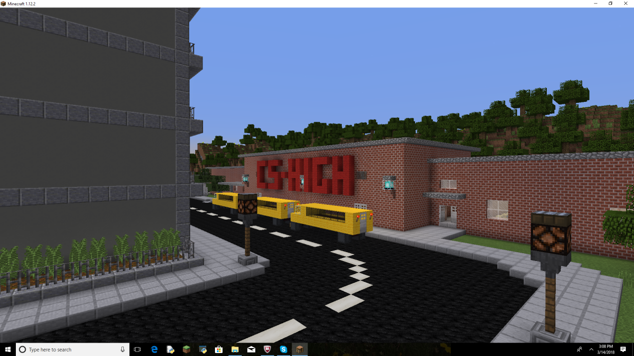 Modern Town Minecraft Map