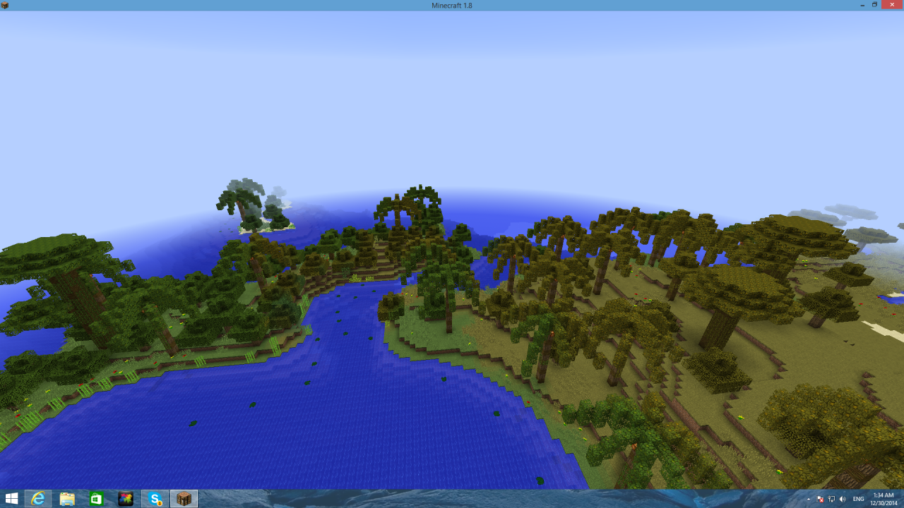 Random builds: Minecraft Map