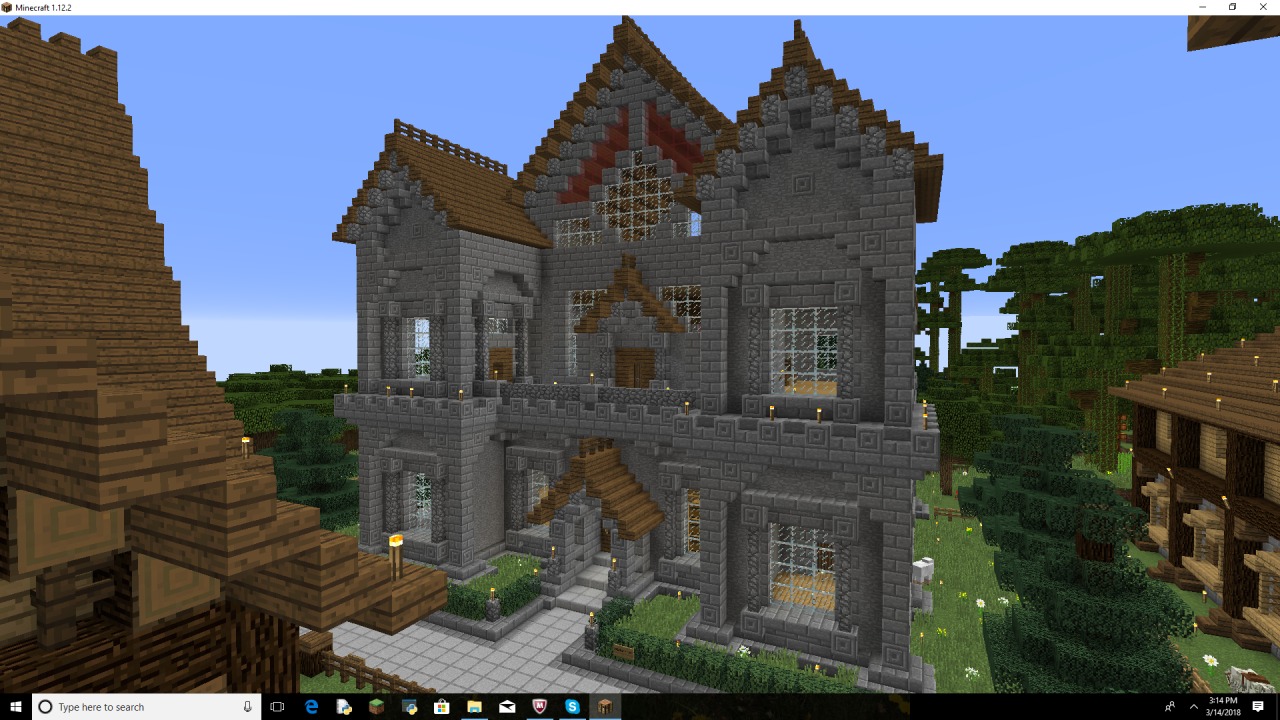Random Easy to build Houses Minecraft Map