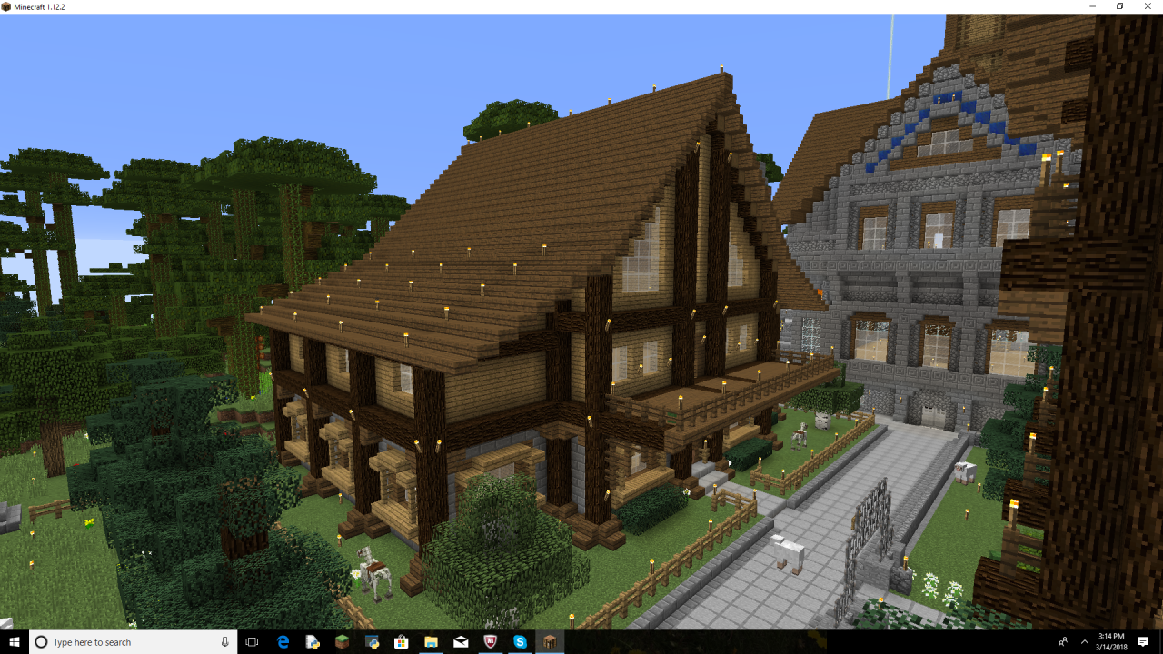 Random Easy to build Houses Minecraft Map