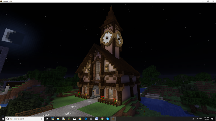 Random Easy to build Houses Minecraft Map