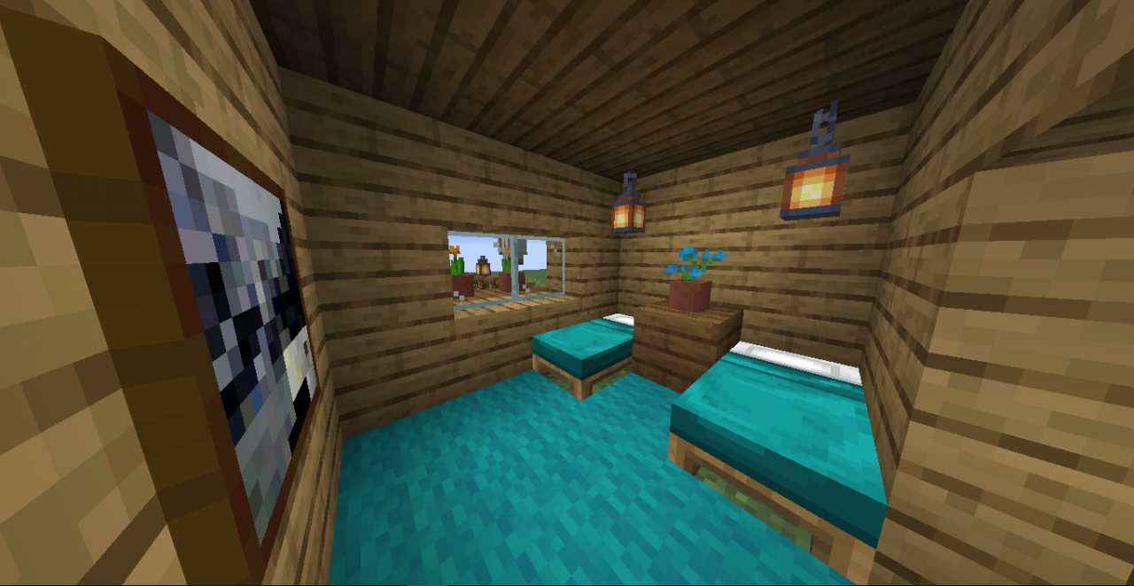 split shared house Minecraft Map