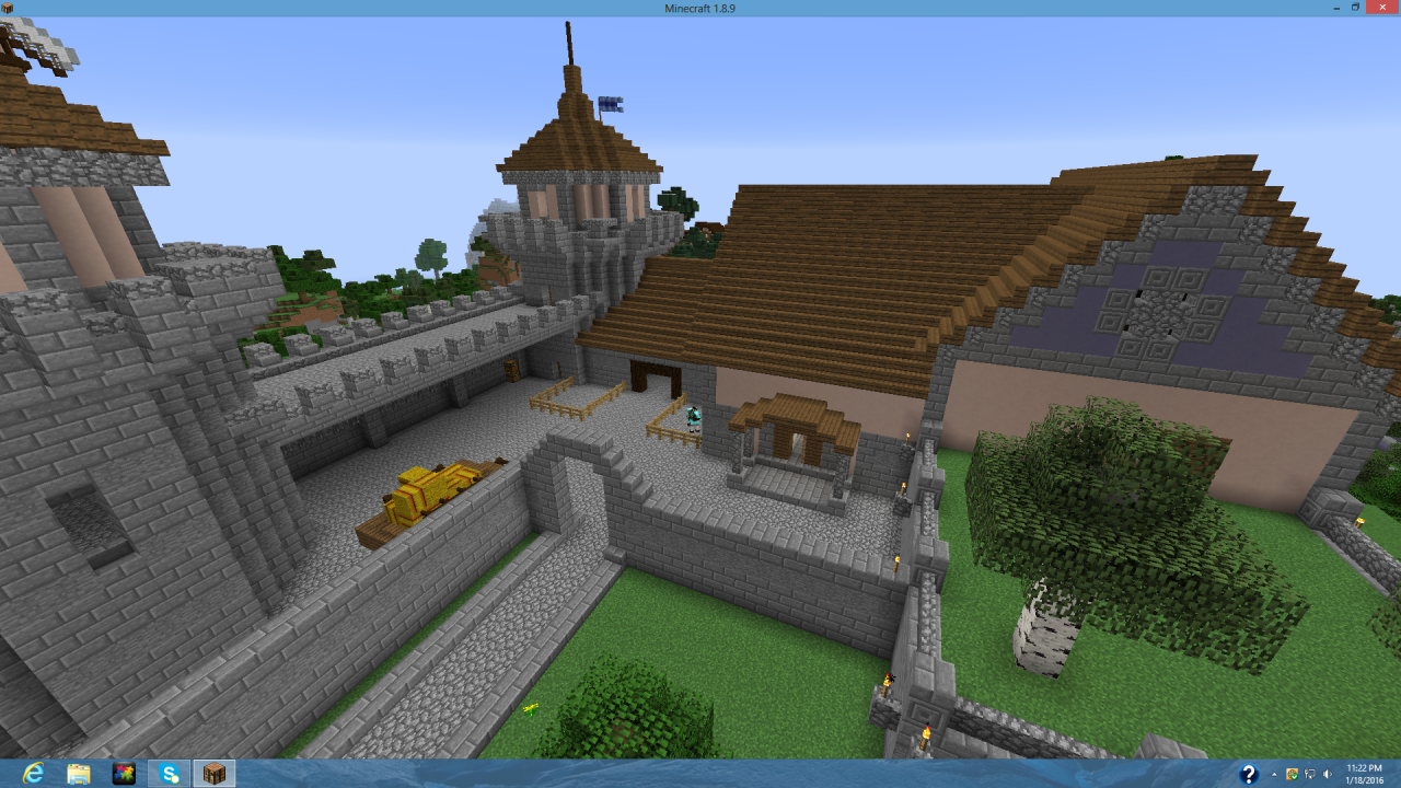 Random Easy to build Houses Minecraft Map