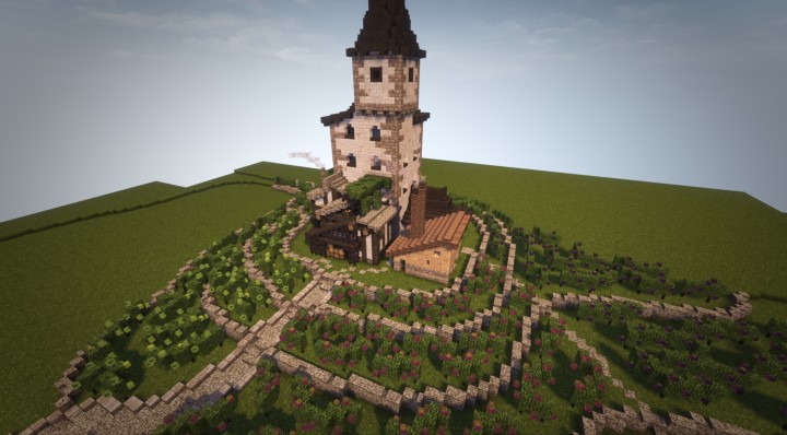 medieval Vineyard / Vine farm Minecraft Map