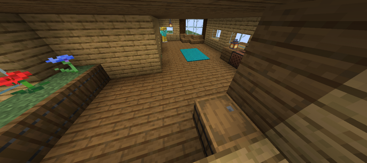 split shared house Minecraft Map