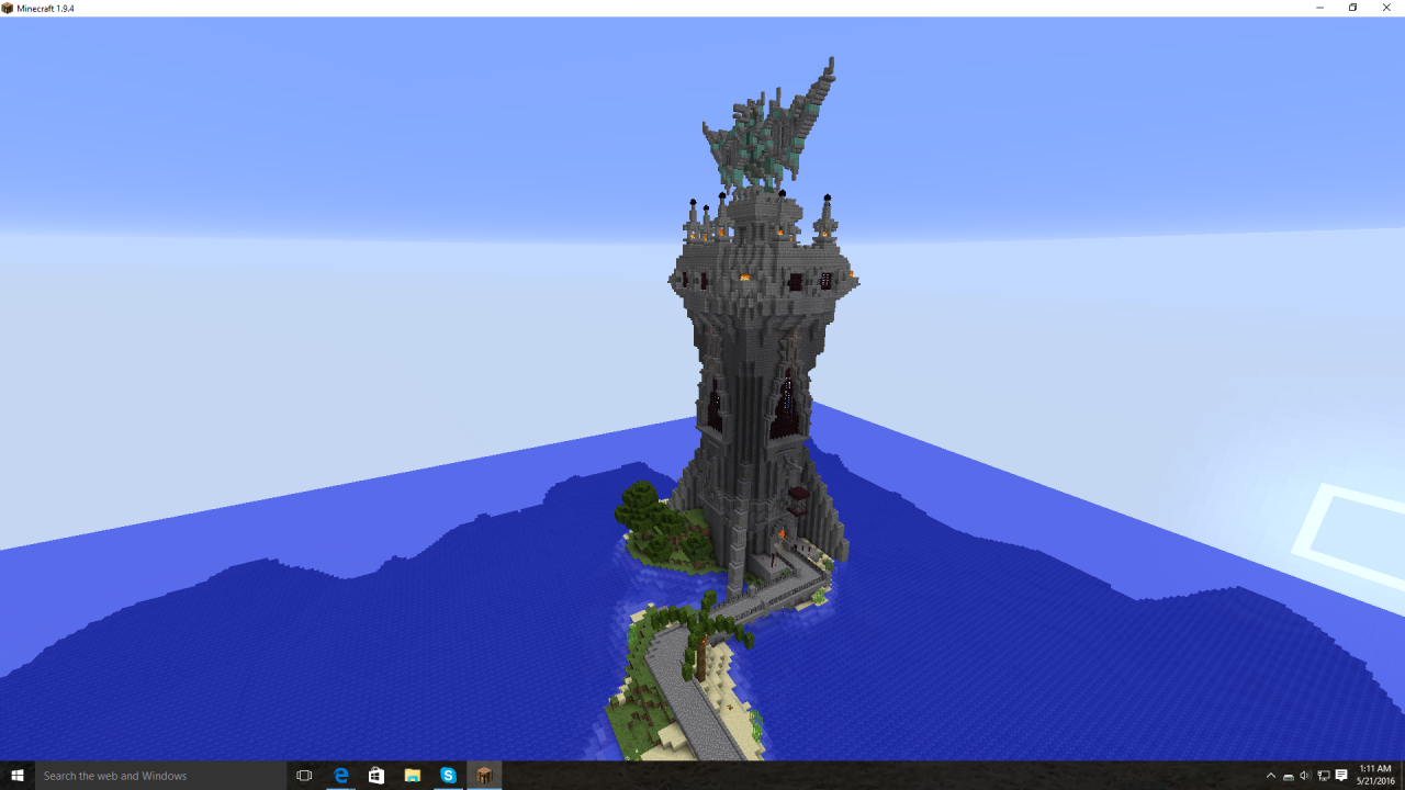 Random builds: Minecraft Map