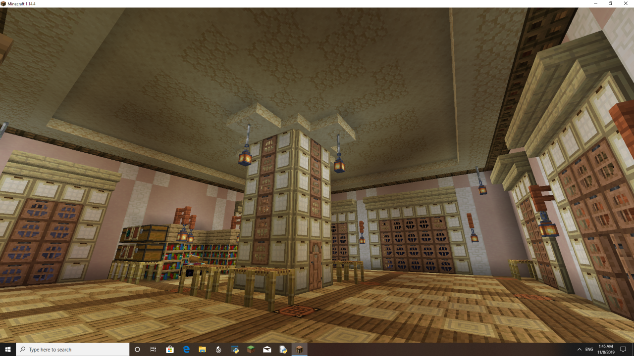 Oriental style building & Interior Minecraft Map