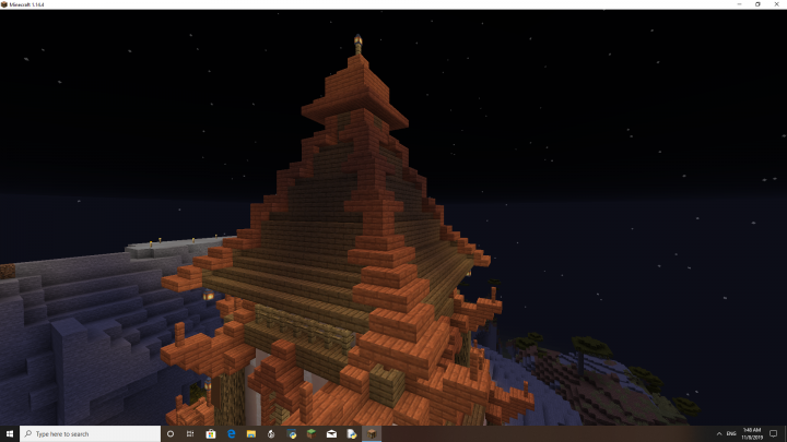 Oriental style building & Interior Minecraft Map