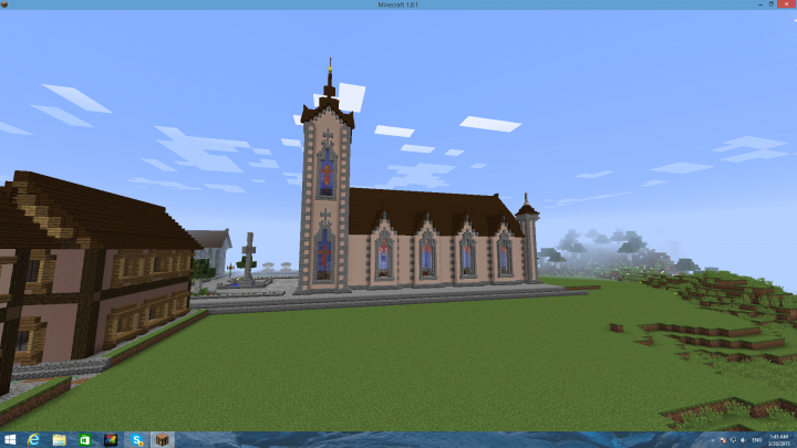 Simple Church Designs Minecraft Map