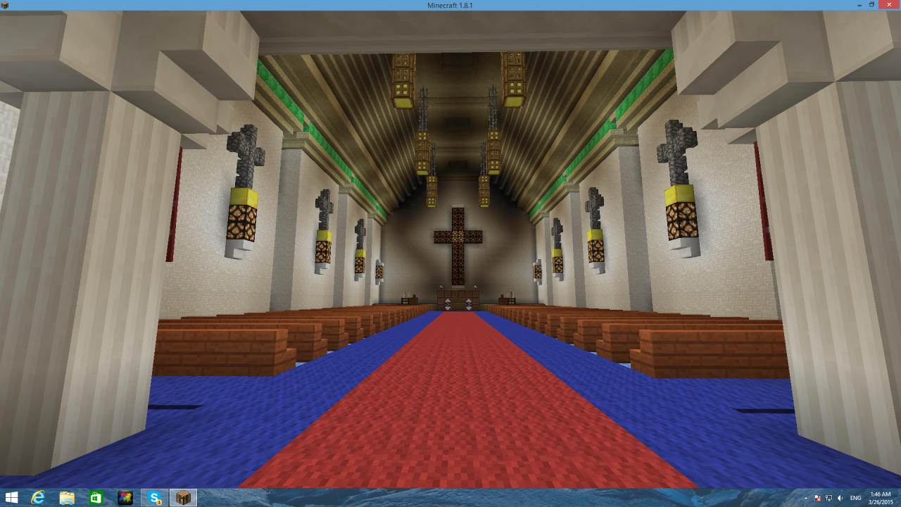 Simple Church Designs Minecraft Map