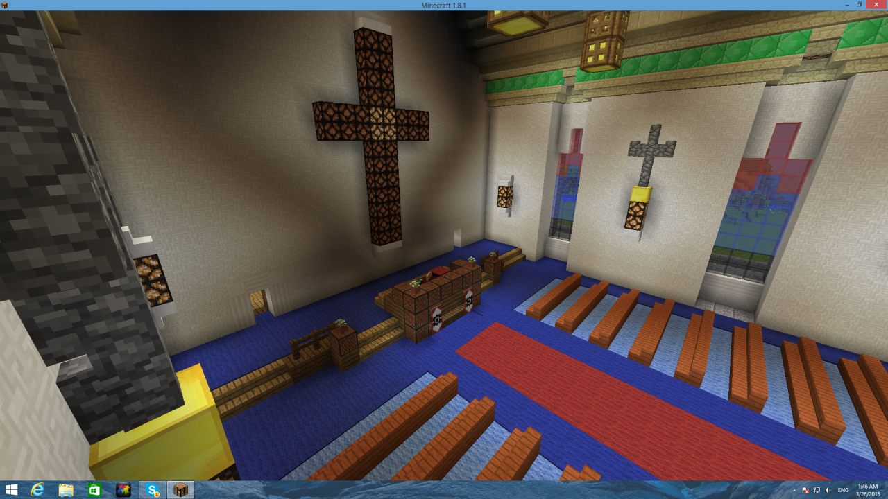 Simple Church Designs Minecraft Map