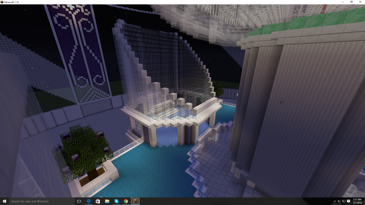 Random builds: Minecraft Map