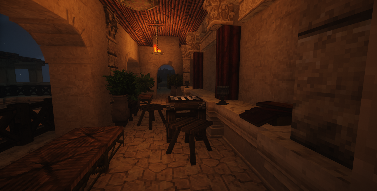 Roman Baths Minecraft Map