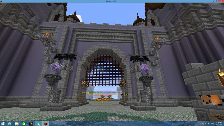 Random builds: Minecraft Map