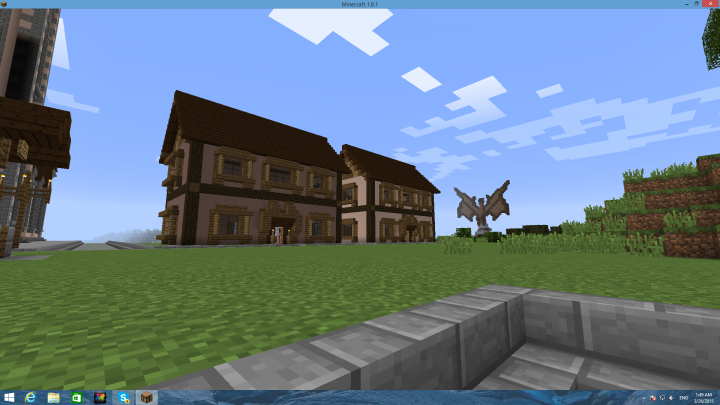 Random Easy to build Houses Minecraft Map