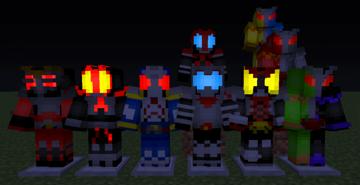 Minecraft Kamen Rider Addon (for LucraftCore and HeroesExpansion ...