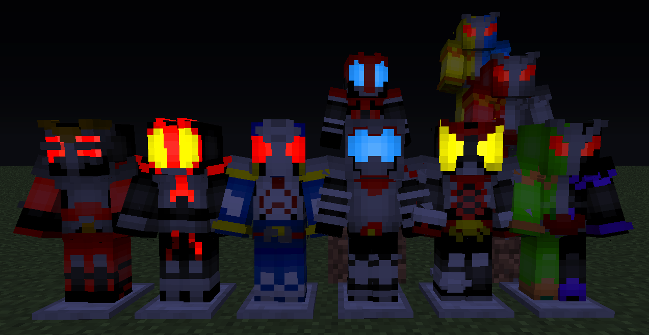 Minecraft Kamen Rider Addon (for LucraftCore and HeroesExpansion ...