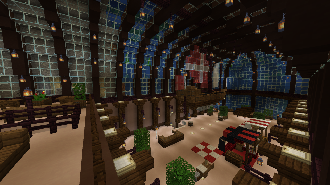 Underwater Trainstation Minecraft Map
