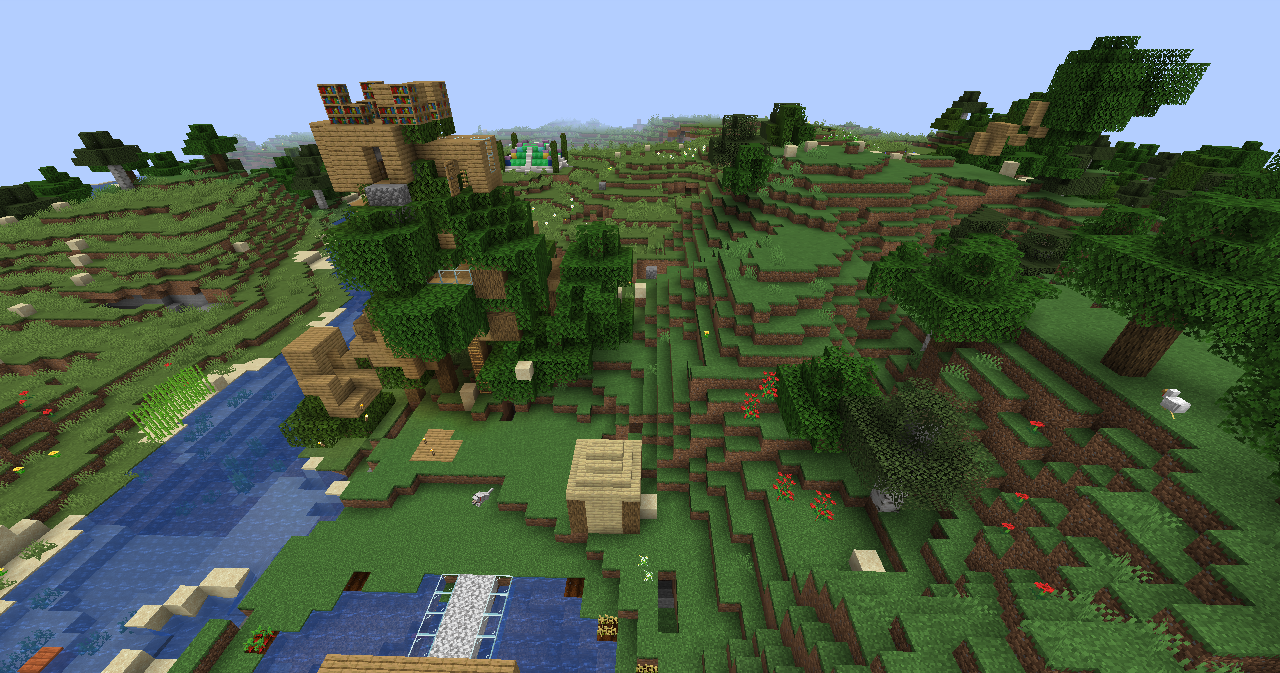 Survival Server Minecraft Map