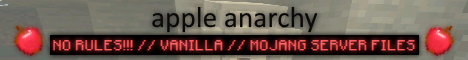 apple anarchy Minecraft Server