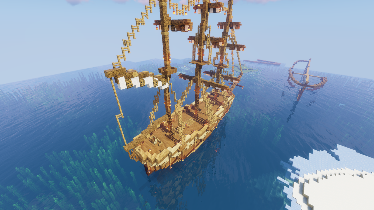Sail Ship / The SeaGull Minecraft Map