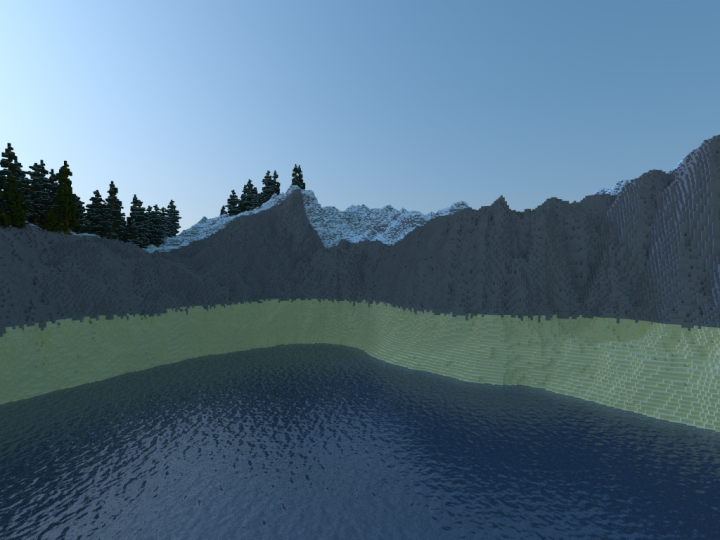 4k * 4k Survival Friendly 19 biome Free to Use Custom Terrain Minecraft Map