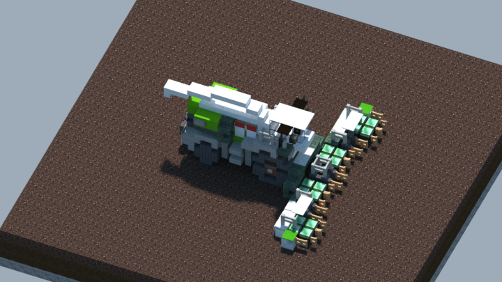 Claas Forage harvester [With download] Minecraft Map