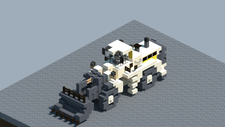 Volvo-L350F Wheel loader [With download] Minecraft Map