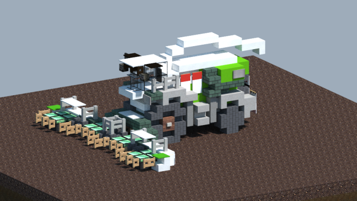 Claas Forage harvester [With download] Minecraft Map