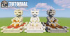 Small Buddha Statue - 3 styles + schematic Minecraft Map