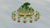 Steampunk Floating Castle Minecraft Map