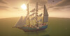 FIctonal sailing ship Minecraft Map