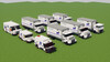 USPS Postal Service Vehicle Pack [9] Minecraft Map