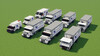 USPS Postal Service Vehicle Pack [9] Minecraft Map