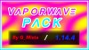 Vaporwave / Synthwave Pack Minecraft Texture Pack