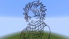 NATSU DRAGNEEL Pixel Art [FAIRY TAIL] Minecraft Map